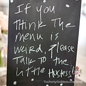 Express Yourself! Awesome Event Signage Ideas!The Party Goddess