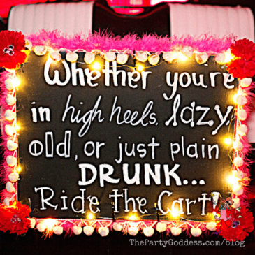 Express Yourself! Awesome Event Signage Ideas!The Party Goddess