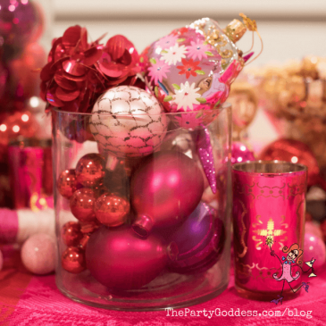 How To Deck The Halls With Christmas Ornaments!The Party Goddess