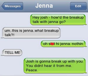 Serious Break Up Texts